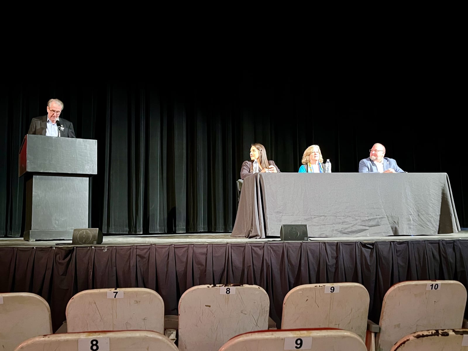 Three Wichita-area candidates for office discussed the arts in a public ...